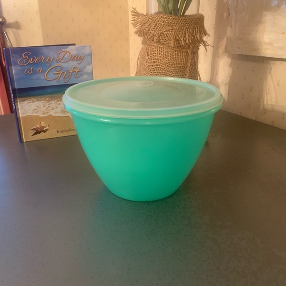 Tupperware | Kitchen | Tupperware Crisp It Green Plastic Lettuce Keeper ...
